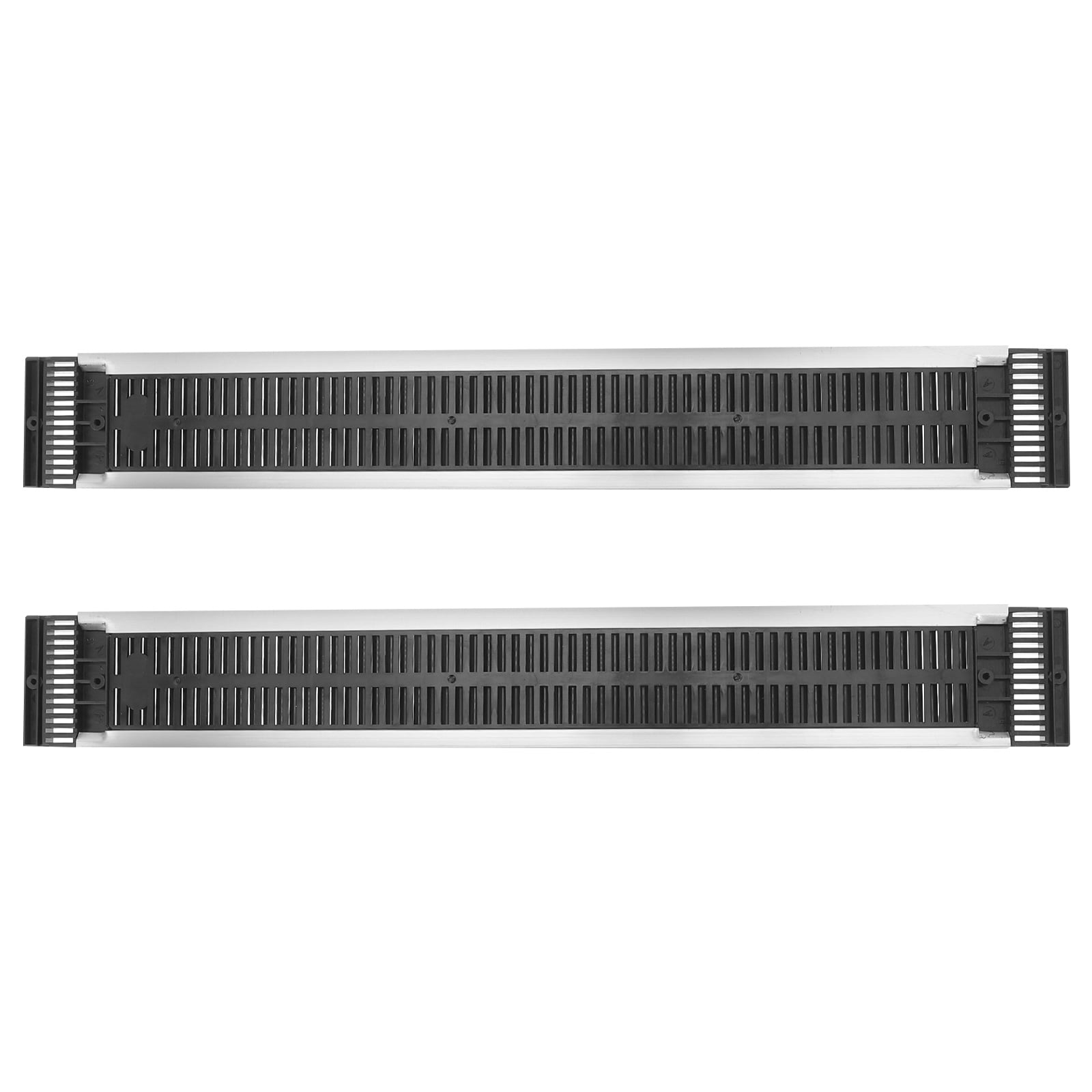 HONMEET 2Pcs Black Fridge Slide Automatic Beverage Shelf Pusher Glide ...
