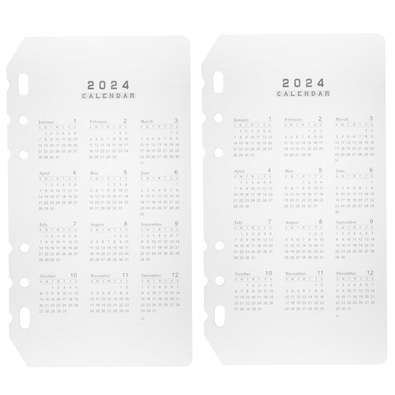 HONMEET 2Pcs Professional Binder Dividers Multi Color for Organizing ...