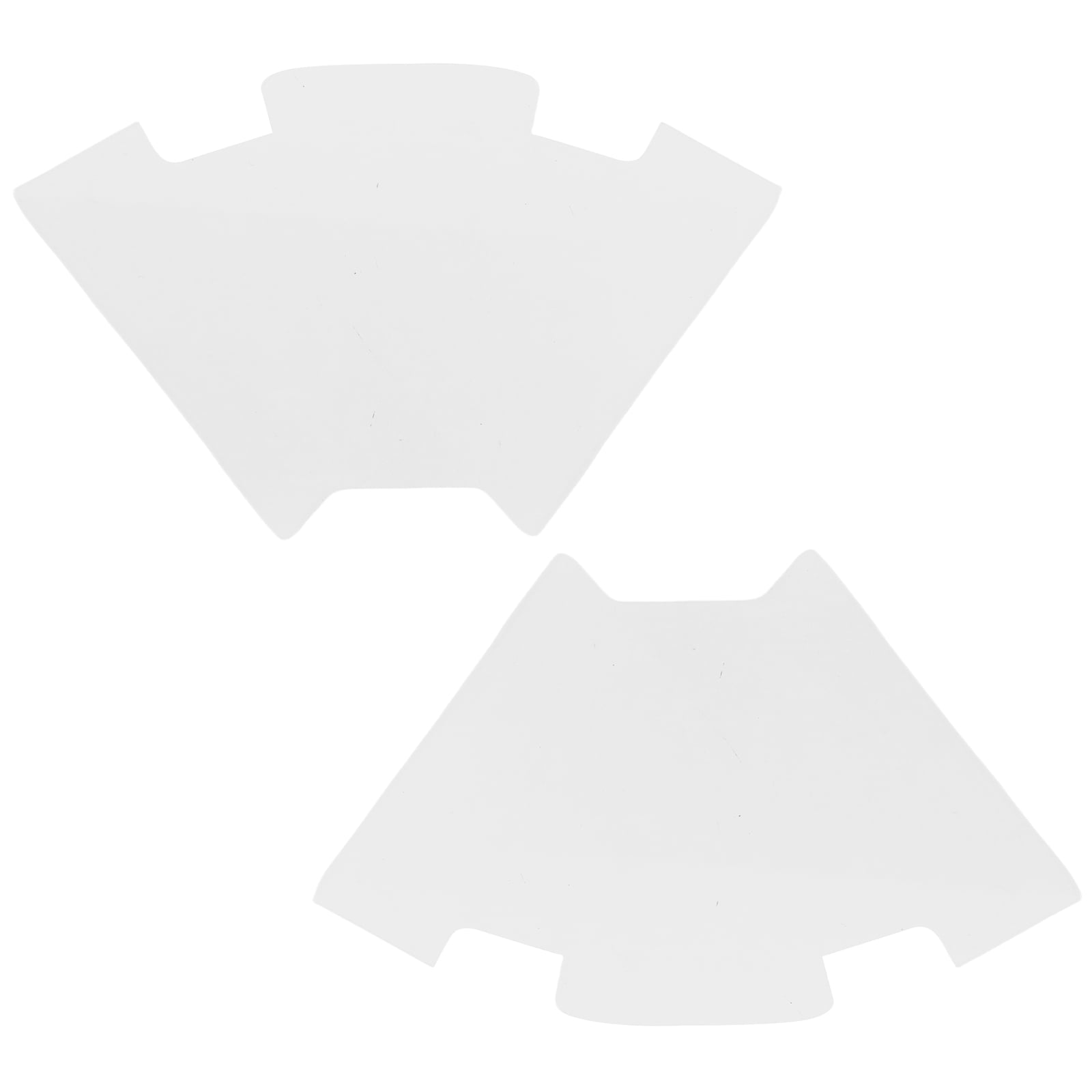 HONMEET 2Pcs Transparent Craft Template Acrylic Material for Fabric ...