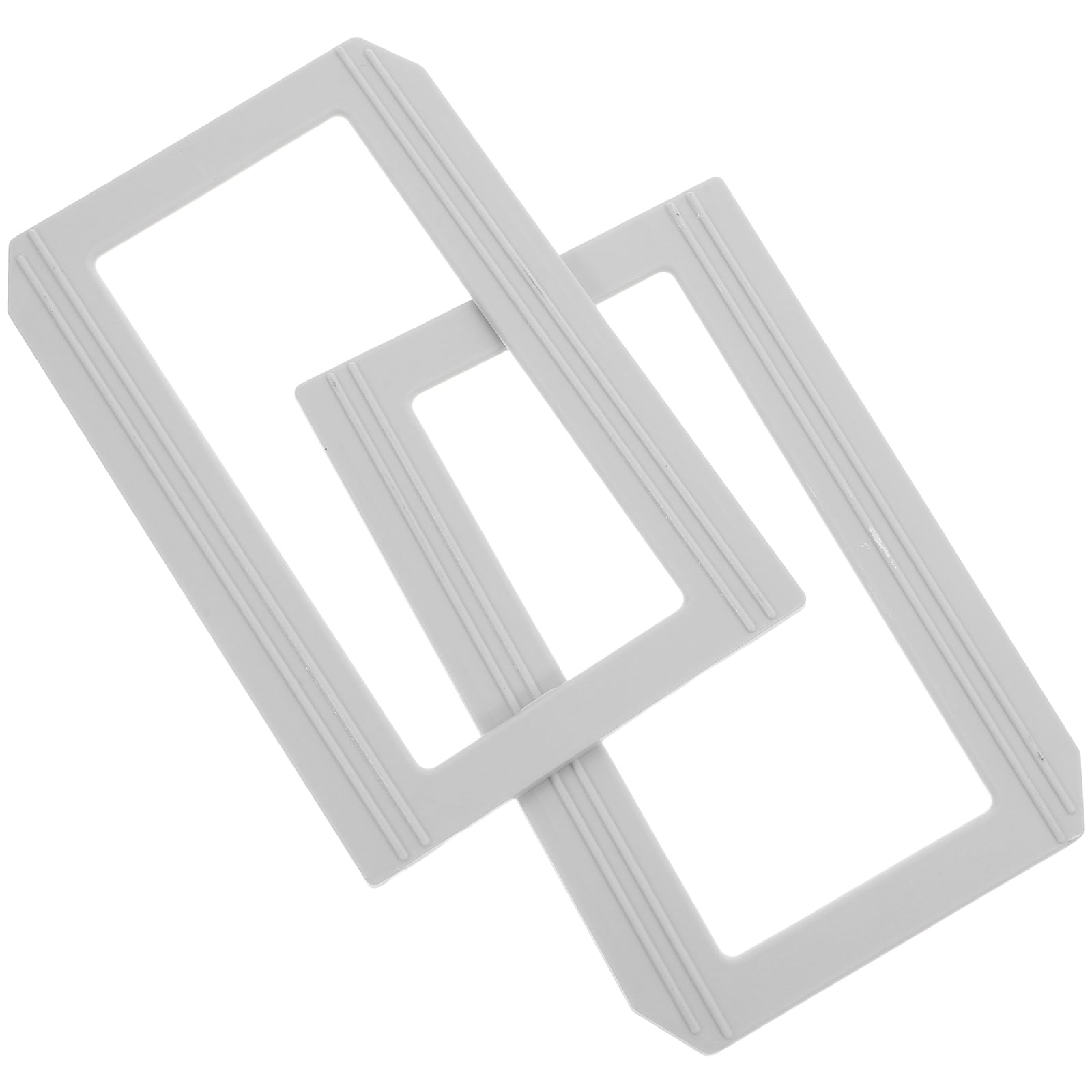 HONMEET 2Set Iron Book Holders For Shelves For Label Management In ...