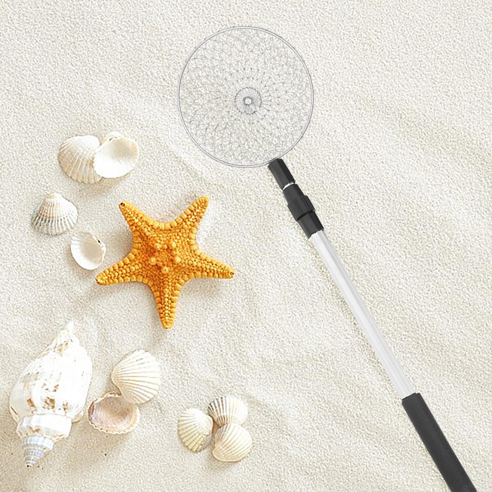 HONMEET 2Set Sand Sifter and Scoop Assorted Color Stainless Steel Beach ...