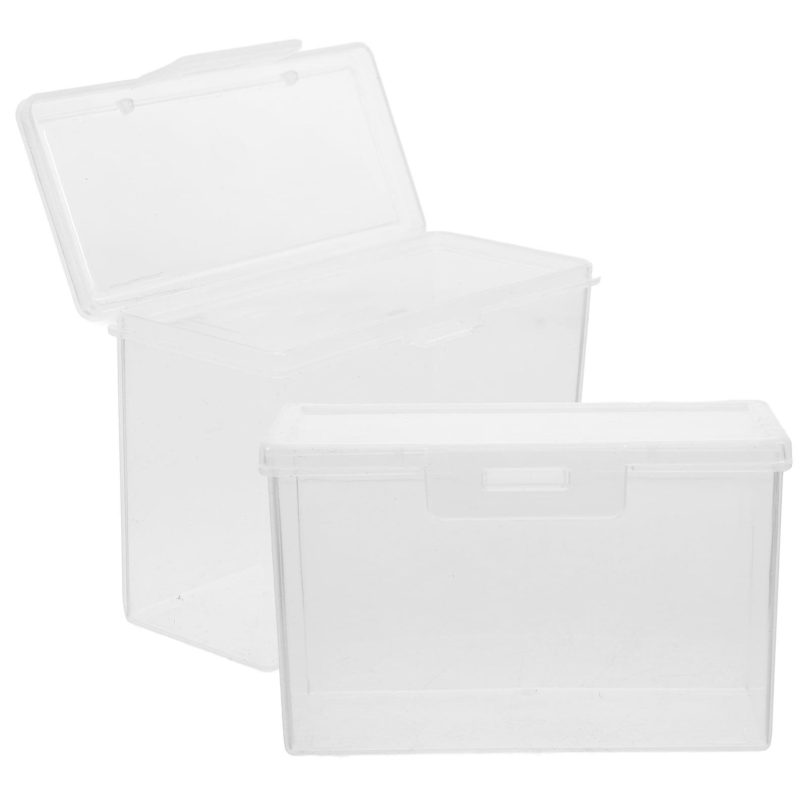 HONMEET 2pcs Clear Cheese Slice Holder Airtight Cheese Storage Box For ...