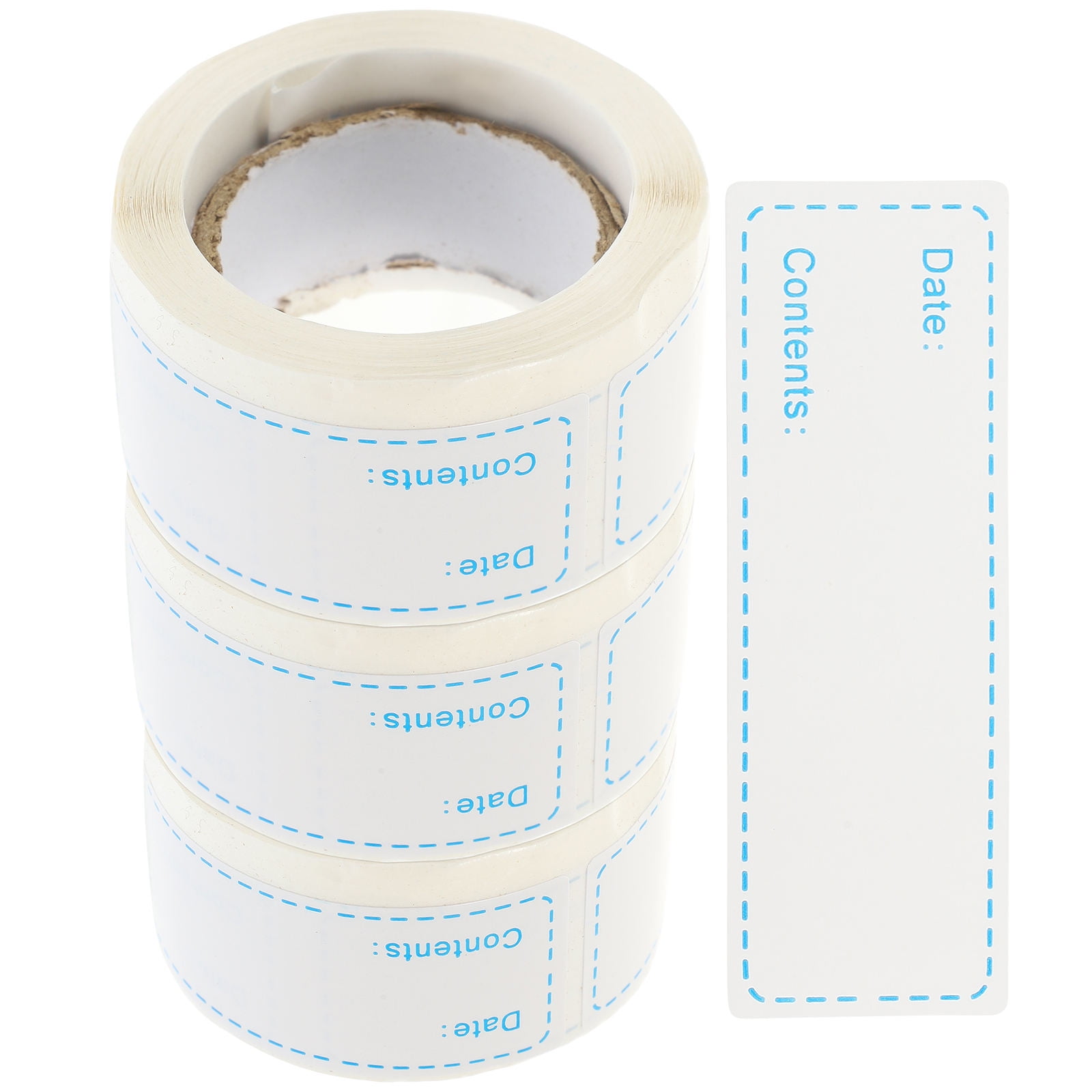 HONMEET 3 Rolls Kitchen Food Labels with Synthetic Material for Food ...