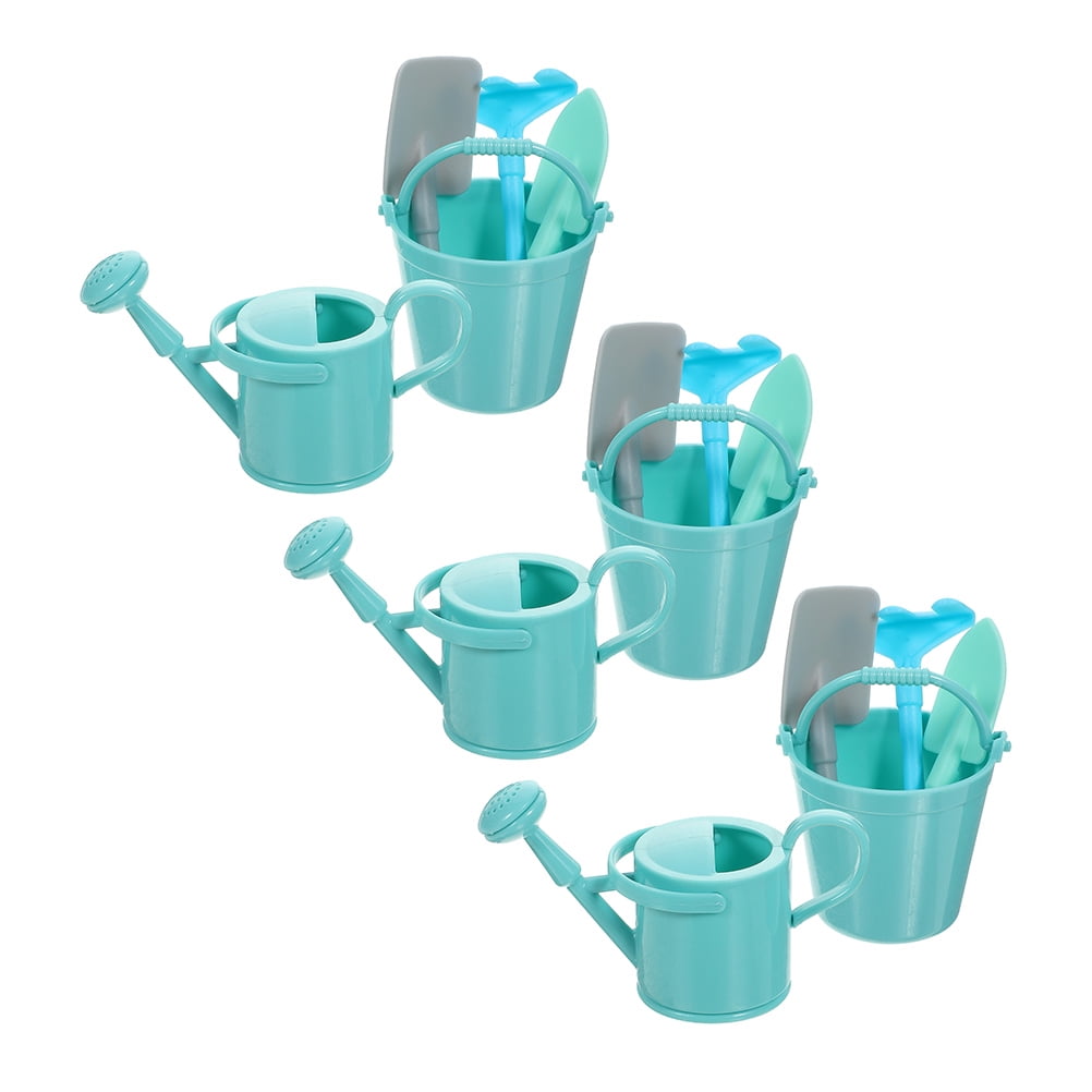 HONMEET 3 Sets Sprinkler Bucket Shovel Gardening Role Play Lightweight ...