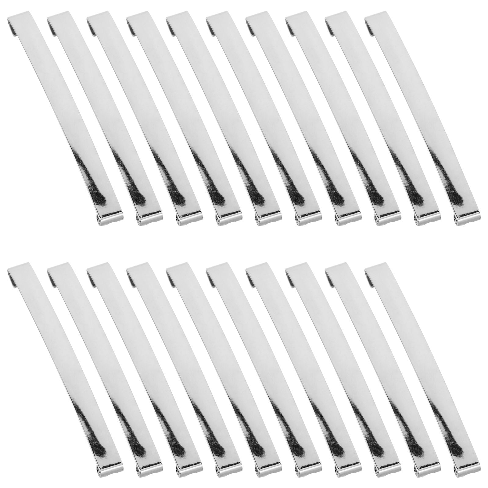 HONMEET 30Pcs Plated Metal Hair Clips Single Prong Barrettes for ...