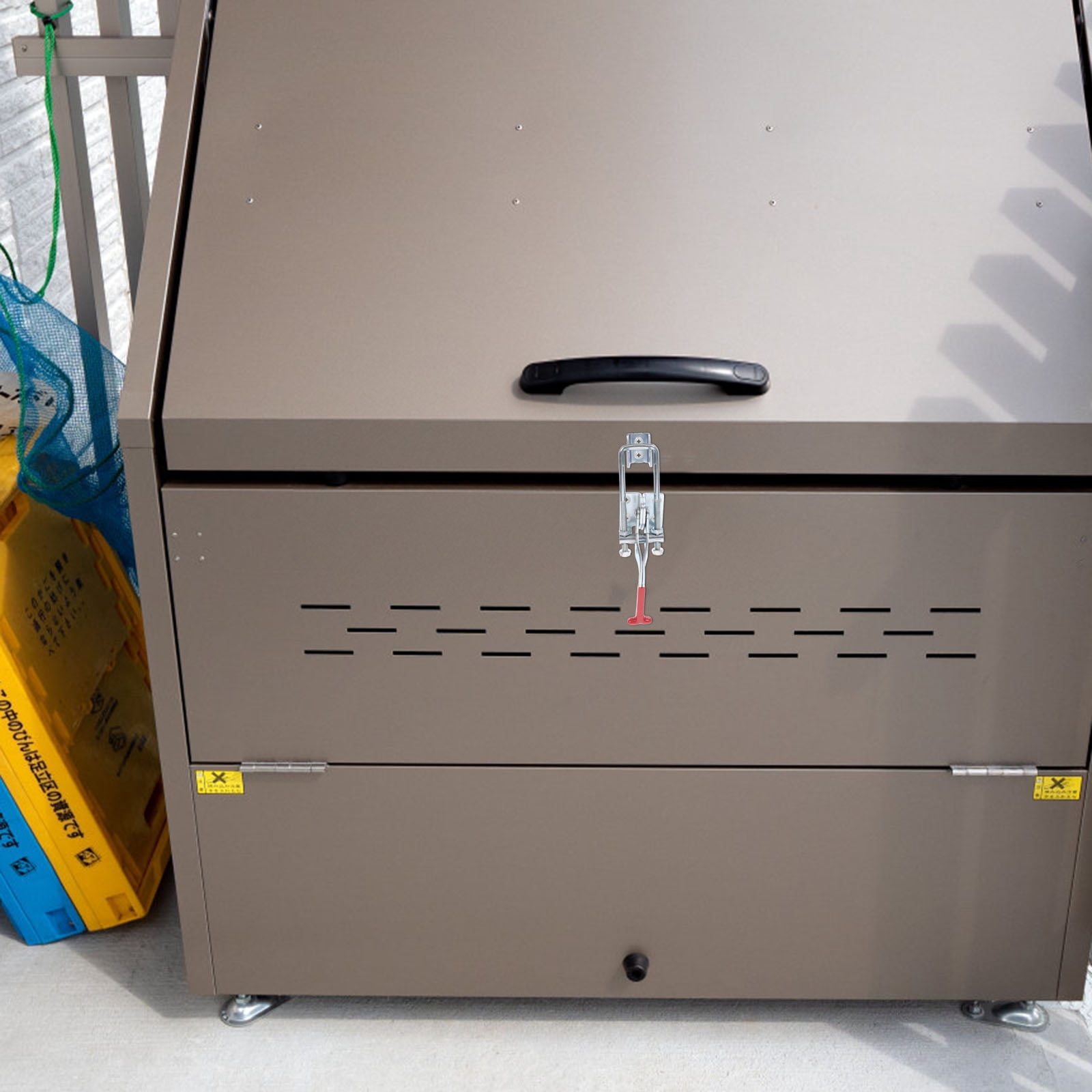 HONMEET 30Set Compact Silver Toggle Latches Heavy Duty for Smoker Lid ...