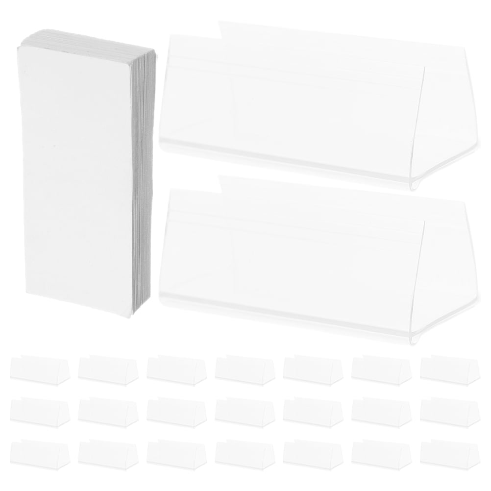 HONMEET 30pcs Clips For Wire Shelving Tag Display For Supermarket ...