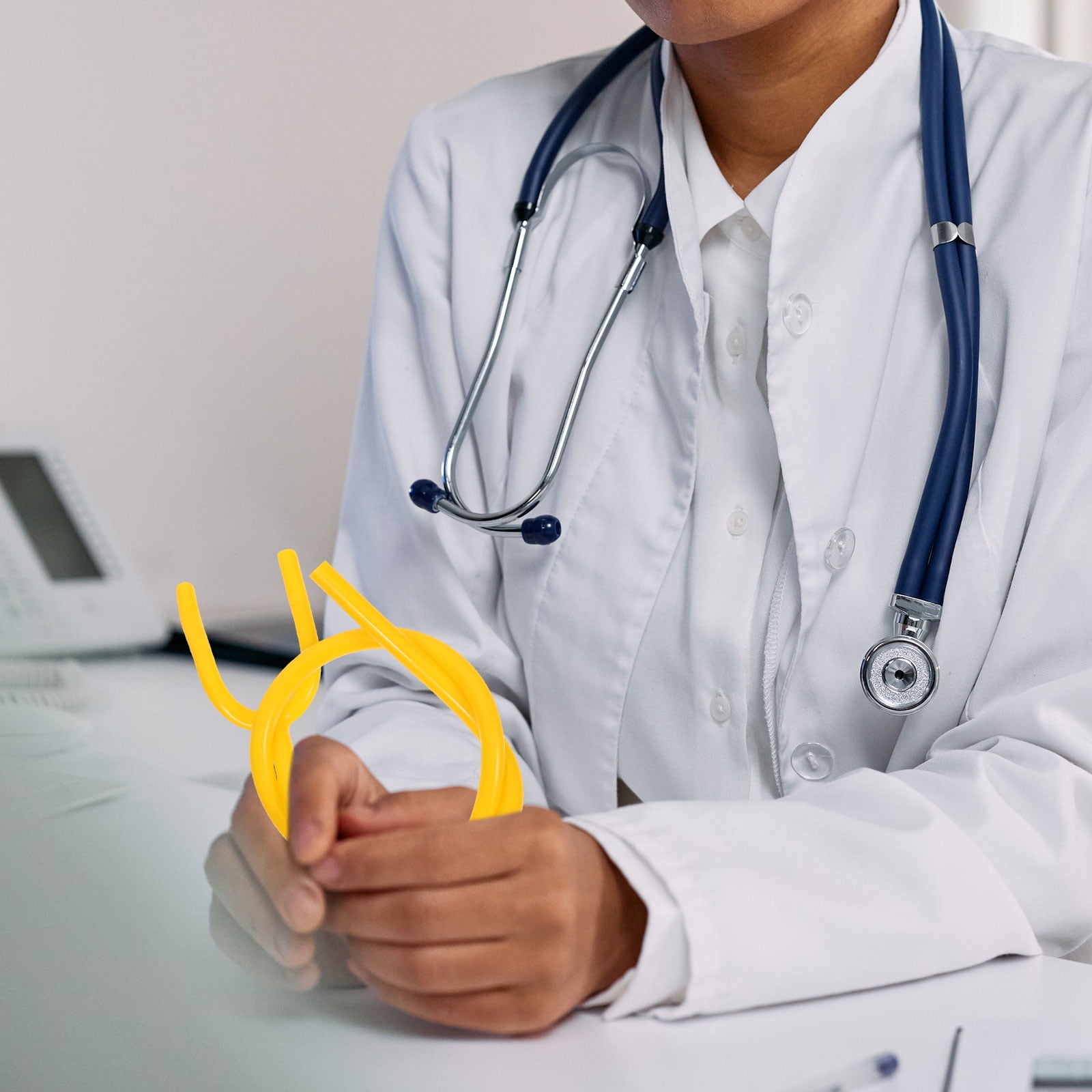 HONMEET 3Pack Y Shaped PVC Non-medical Stethoscope Tubing for Medical ...