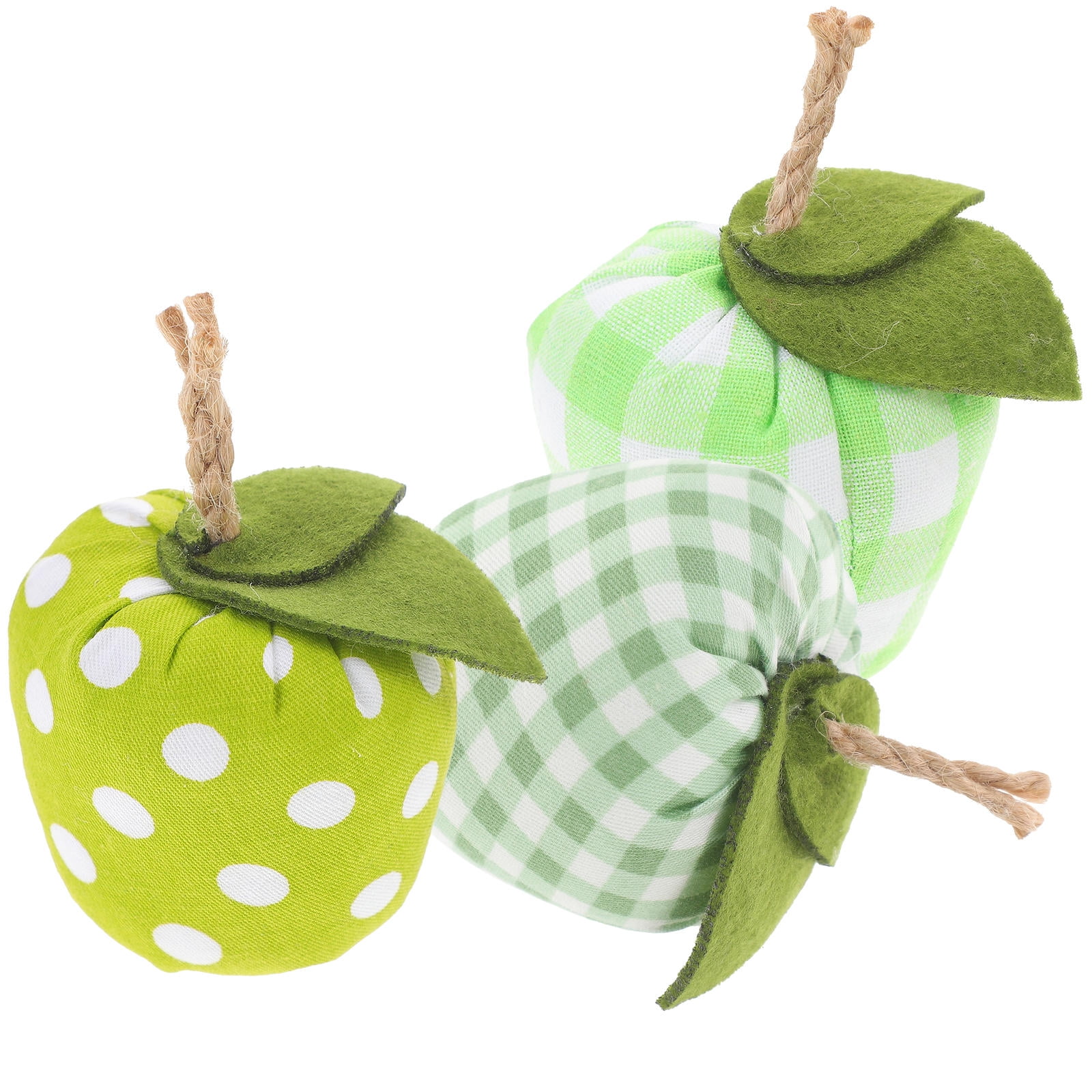 HONMEET Decorative Fruit Simulation Non-Woven Fabric 3Set 3.1In - Walmart.com