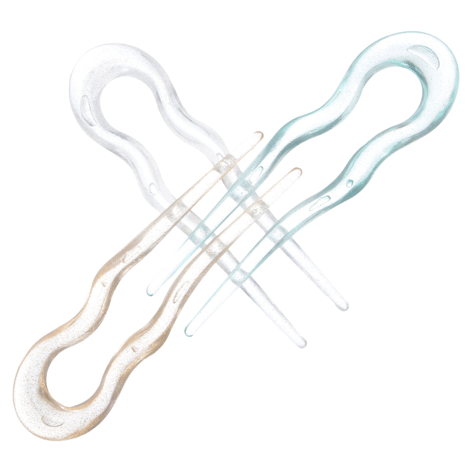 HONMEET 3Pcs French Hair Accessories Assorted Color Hair Forks for ...