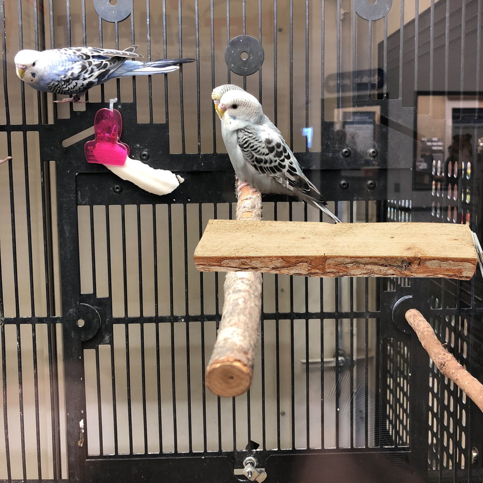 HONMEET Perch Bird Platform Wood 3pcs for Conures - Walmart.com