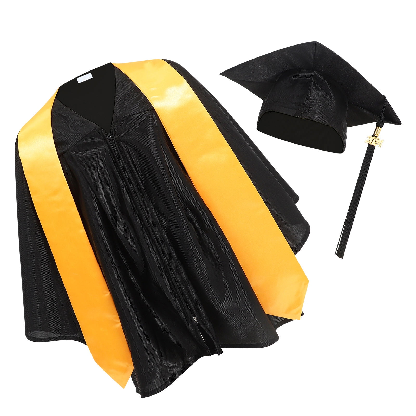 HONMEET 3Pcs Preschool Grad Caps And Gown In For Kindergarten ...