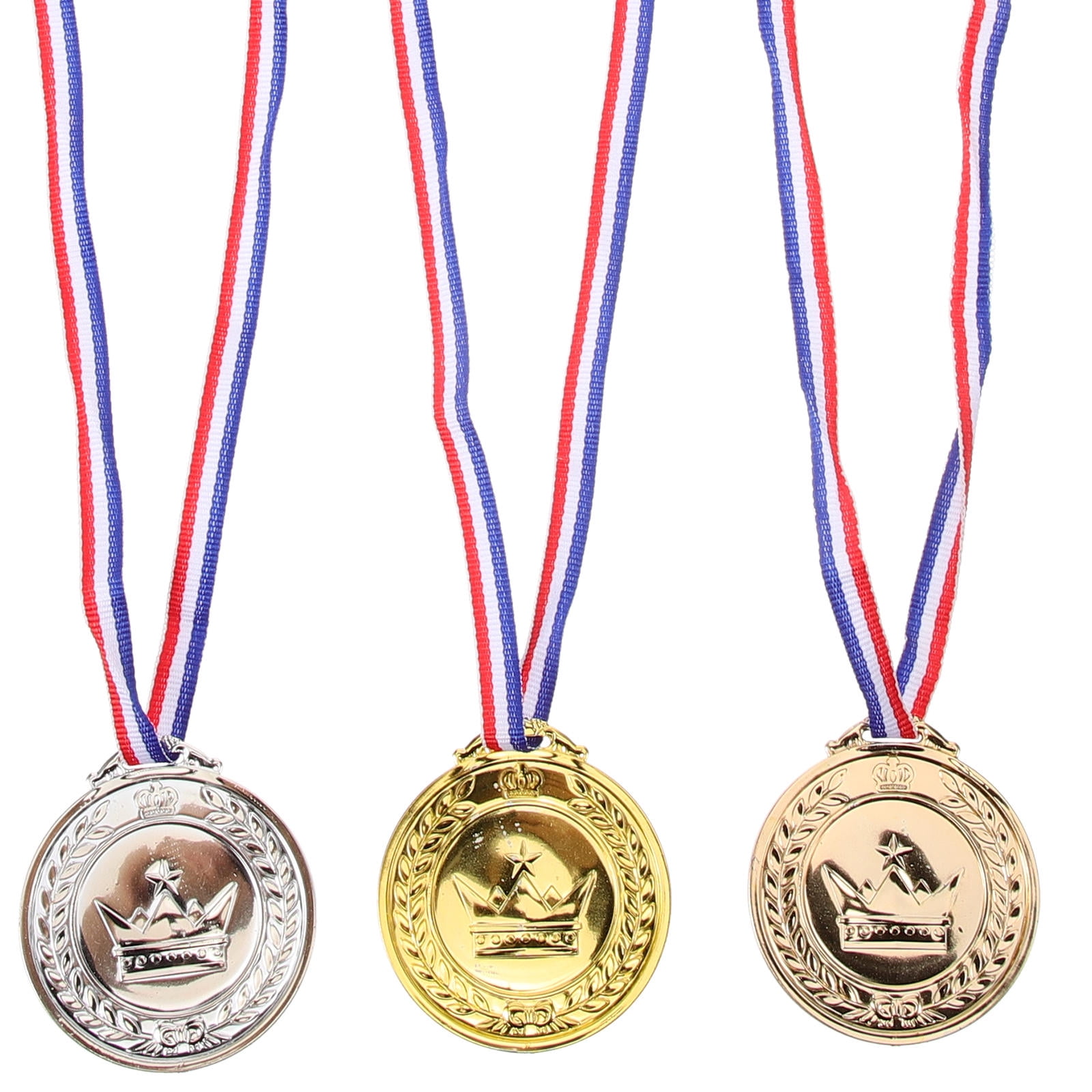 HONMEET Creative Medals Assorted Color Plastic for Decoration and ...