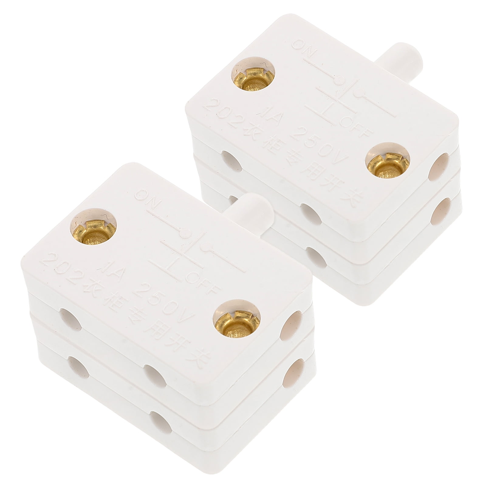 HONMEET 4 Pcs Door Automatic Light Switch Door Activated Cabinet Light ...