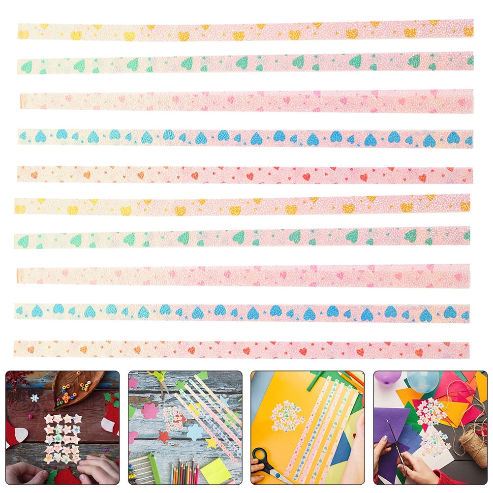 HONMEET 480Pcs Stars Origami Paper Strips Assorted Color For Children ...