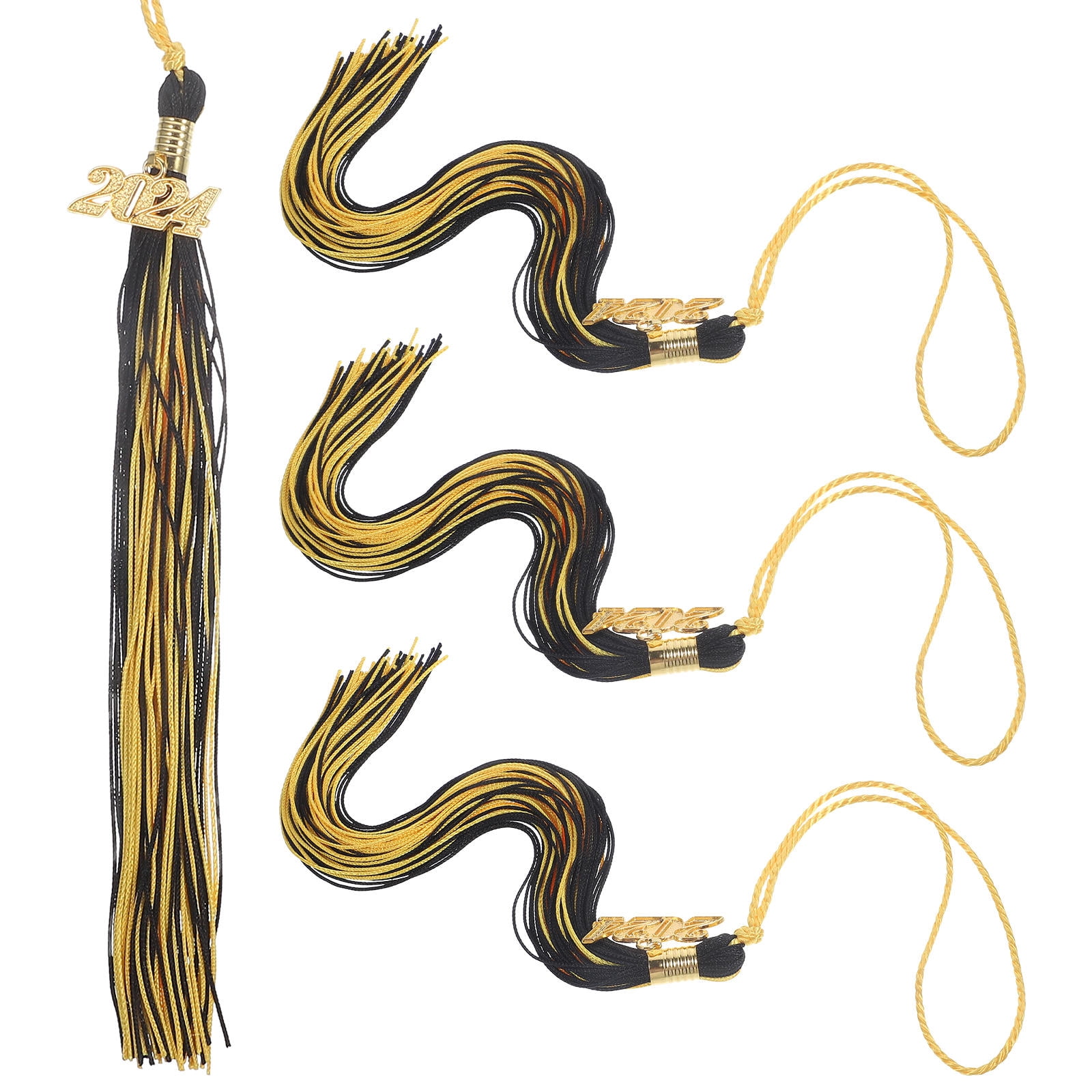 HONMEET 4Pcs Graduation Tassels for Ceremonies and Parties in Gold ...