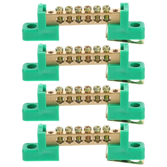 HONMEET 4Pcs Green Copper Grounding Terminal p for Car Electrical ...