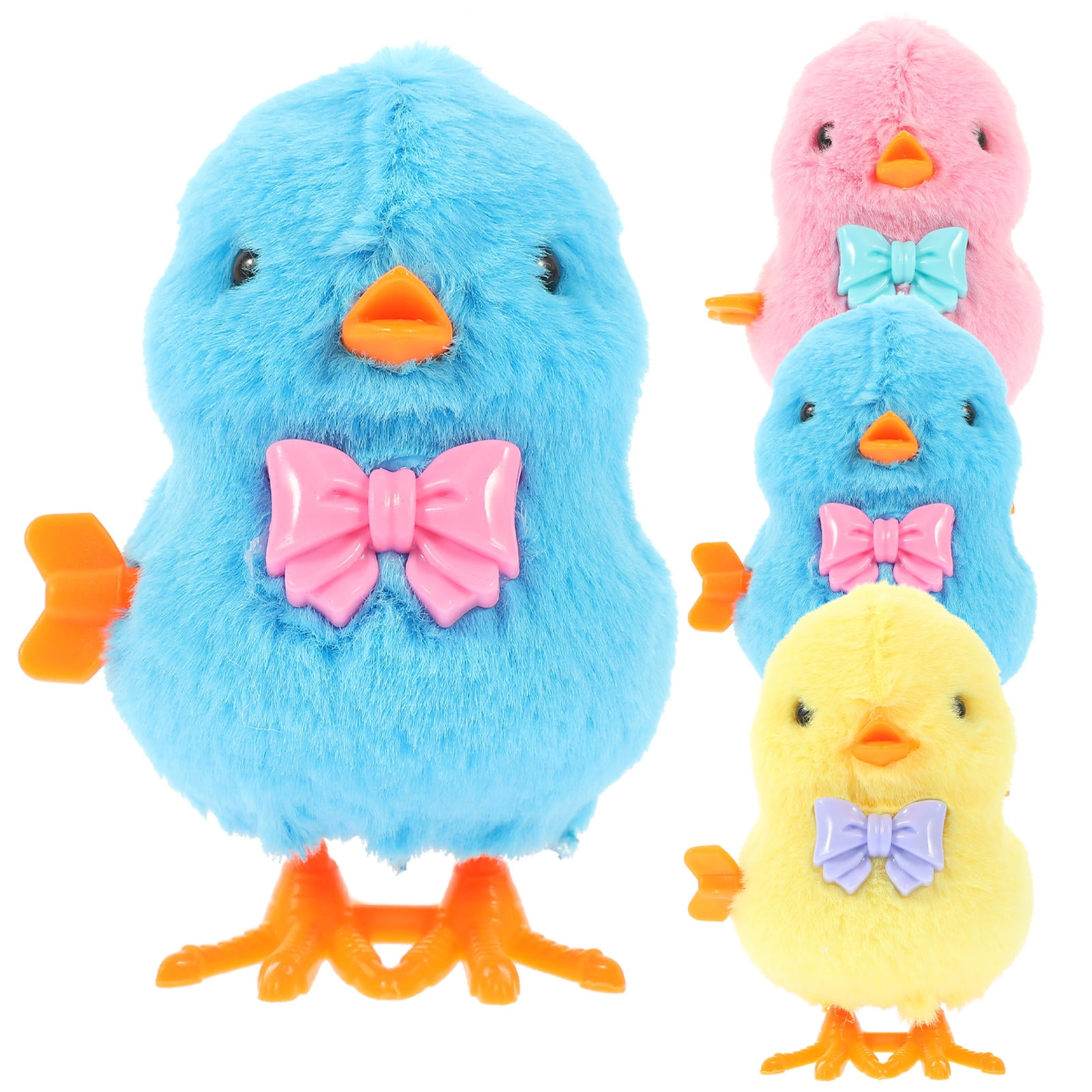 HONMEET 4pcs Hopping Chick Windup Toy for Children Easter Christmas ...