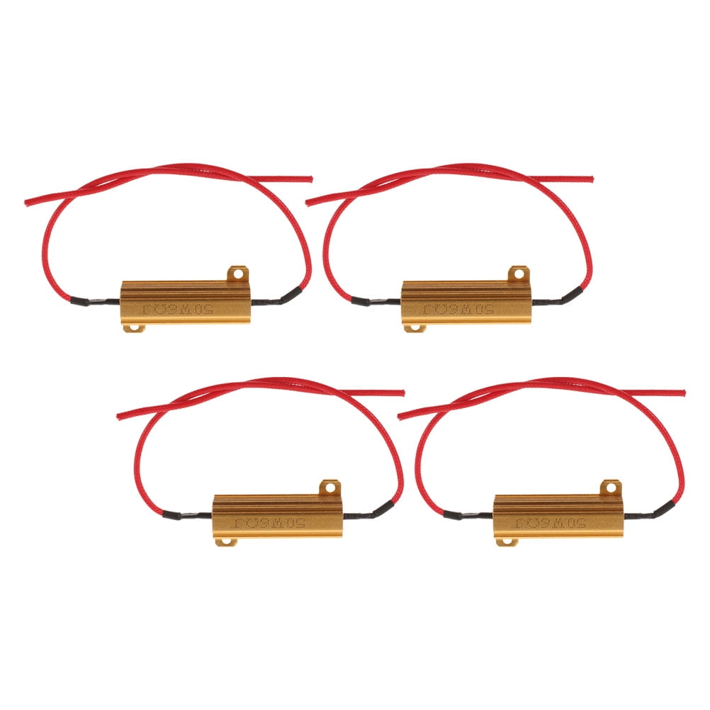 HONMEET 4pcs LED Light Resistors Tail Light Repair Kit Turn Signal ...