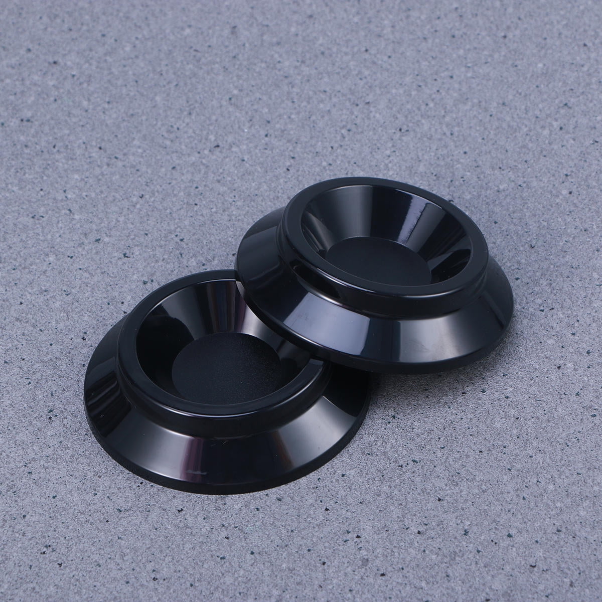 HONMEET Furniture Leg Cups Plastic 4Set Black - Walmart.com