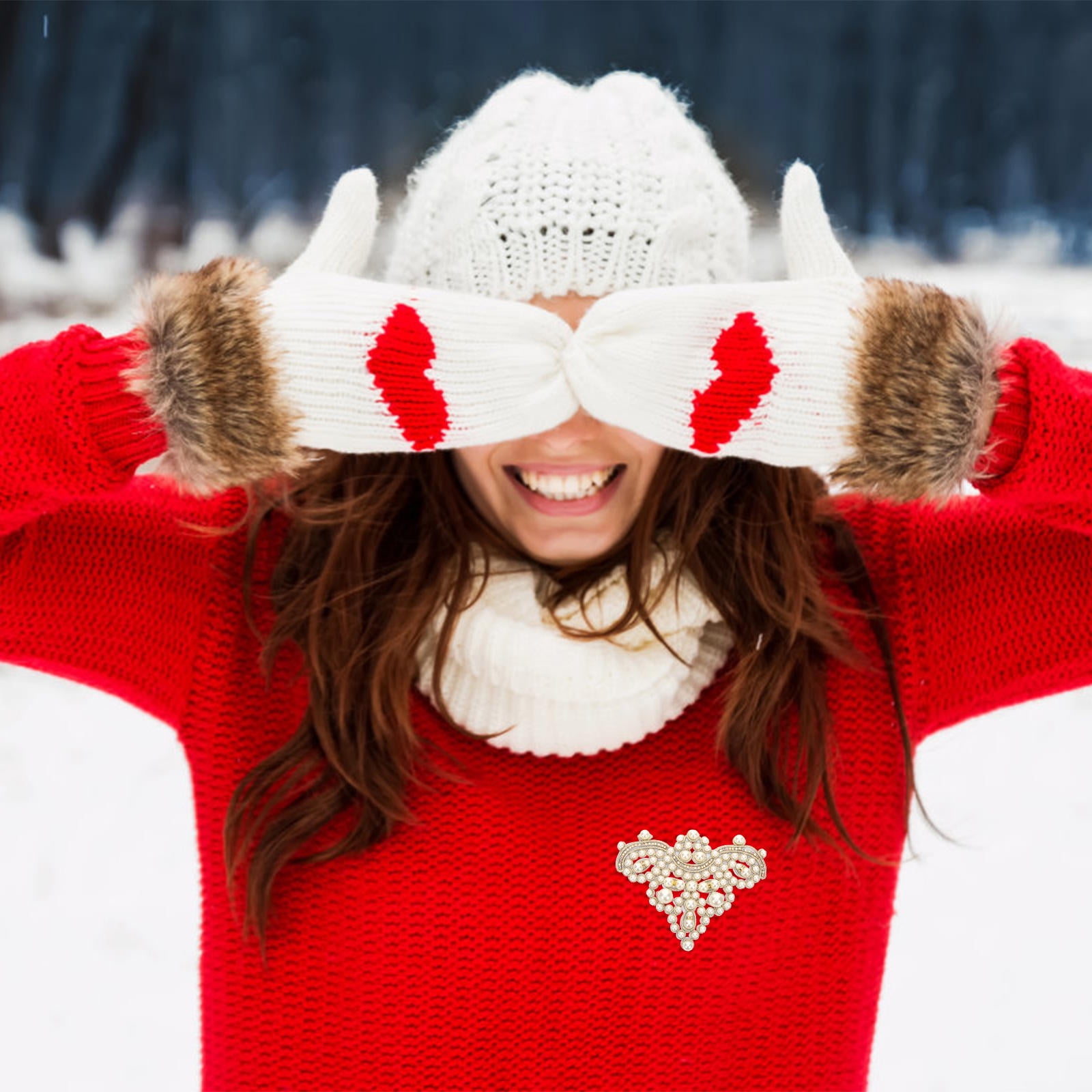 HONMEET Delicate Beaded Applique Clothes Applique Decors Golden Artificial Pearls 2Pcs - Walmart.com