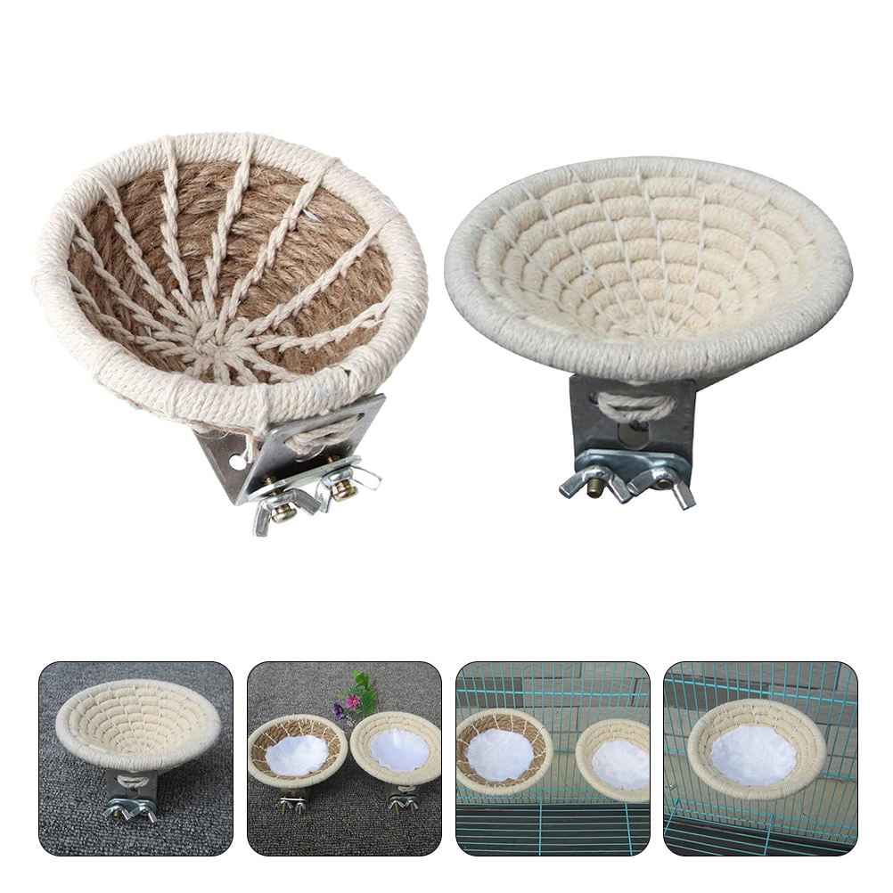 HONMEET 4Set Hatching Hut for Pet Birds in Assorted Color with Weave ...