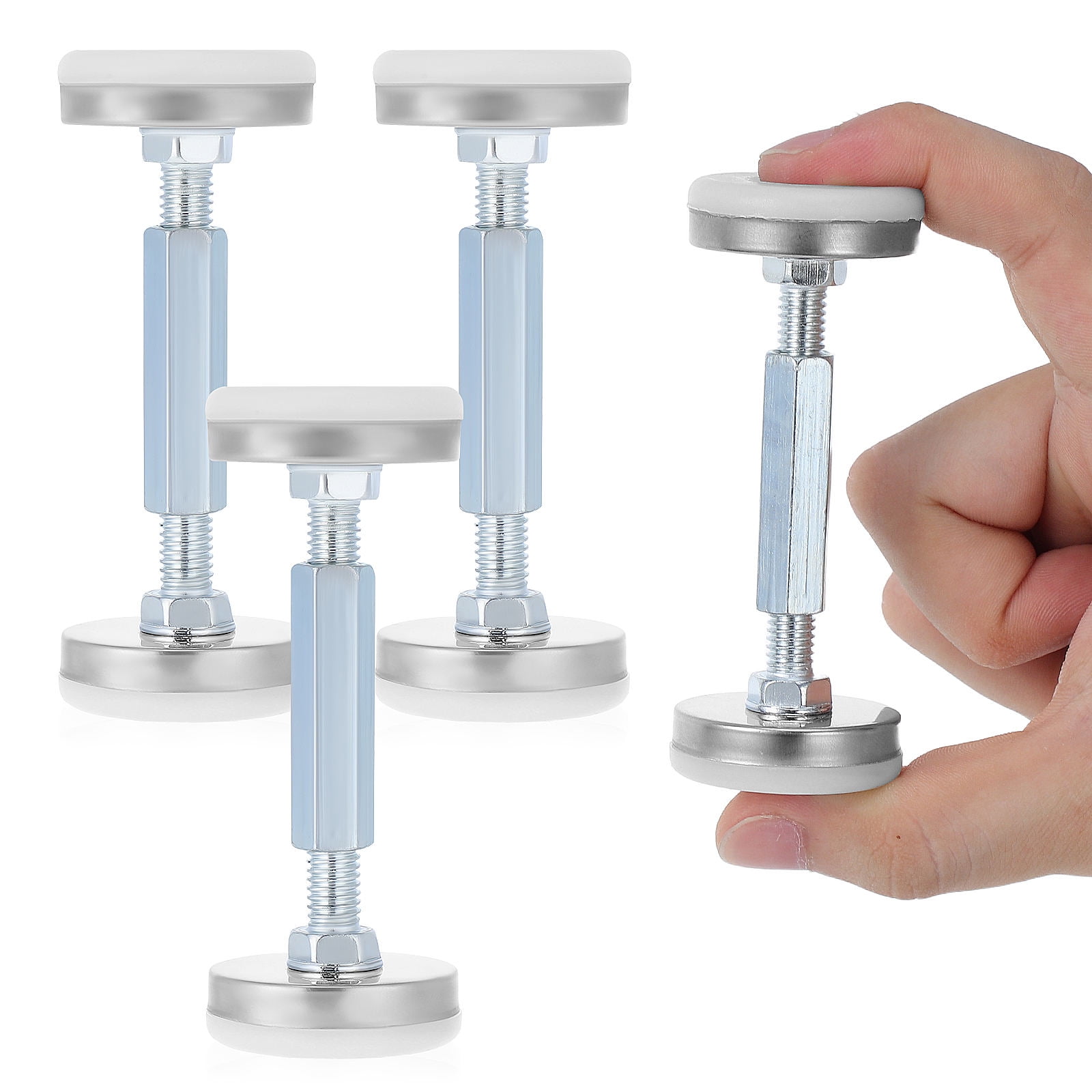 HONMEET 4pcs Bed Frame Stabilizer For Furniture Gap Filling Prevent Bed ...