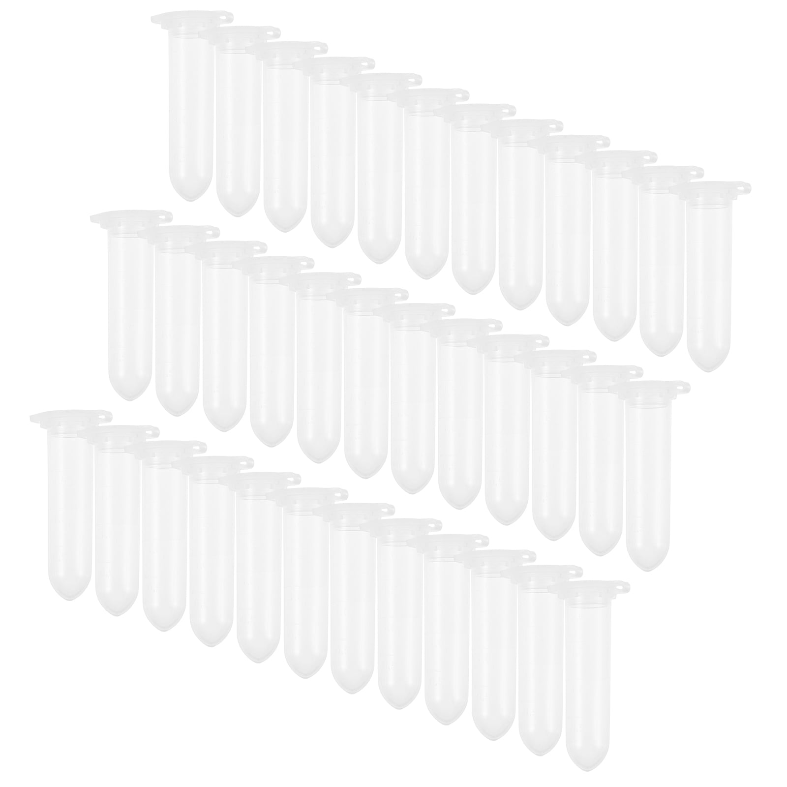 HONMEET 500 Pcs Small Tubes for Molecular Biology Research Good Sealing ...