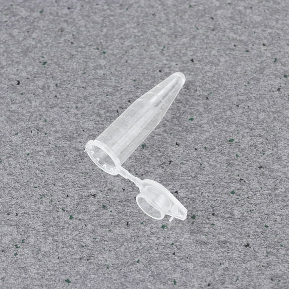 HONMEET 500PCS Clear Laboratory Sample Tubes with Accurate Measurement ...