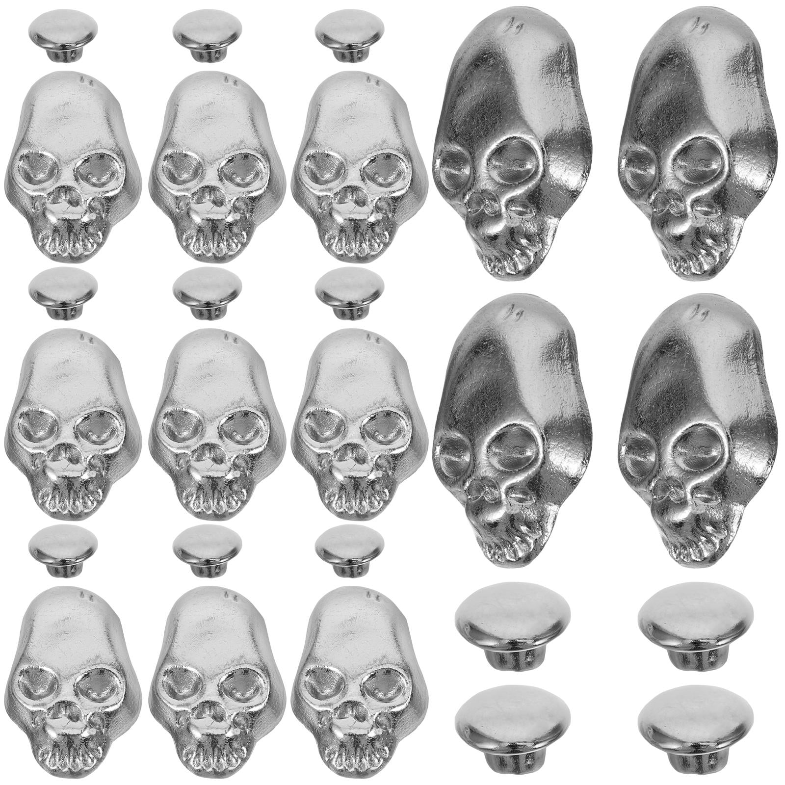HONMEET 50Pack Crafting Rivet Kit of Punk Studs Craft for Diy Projects ...