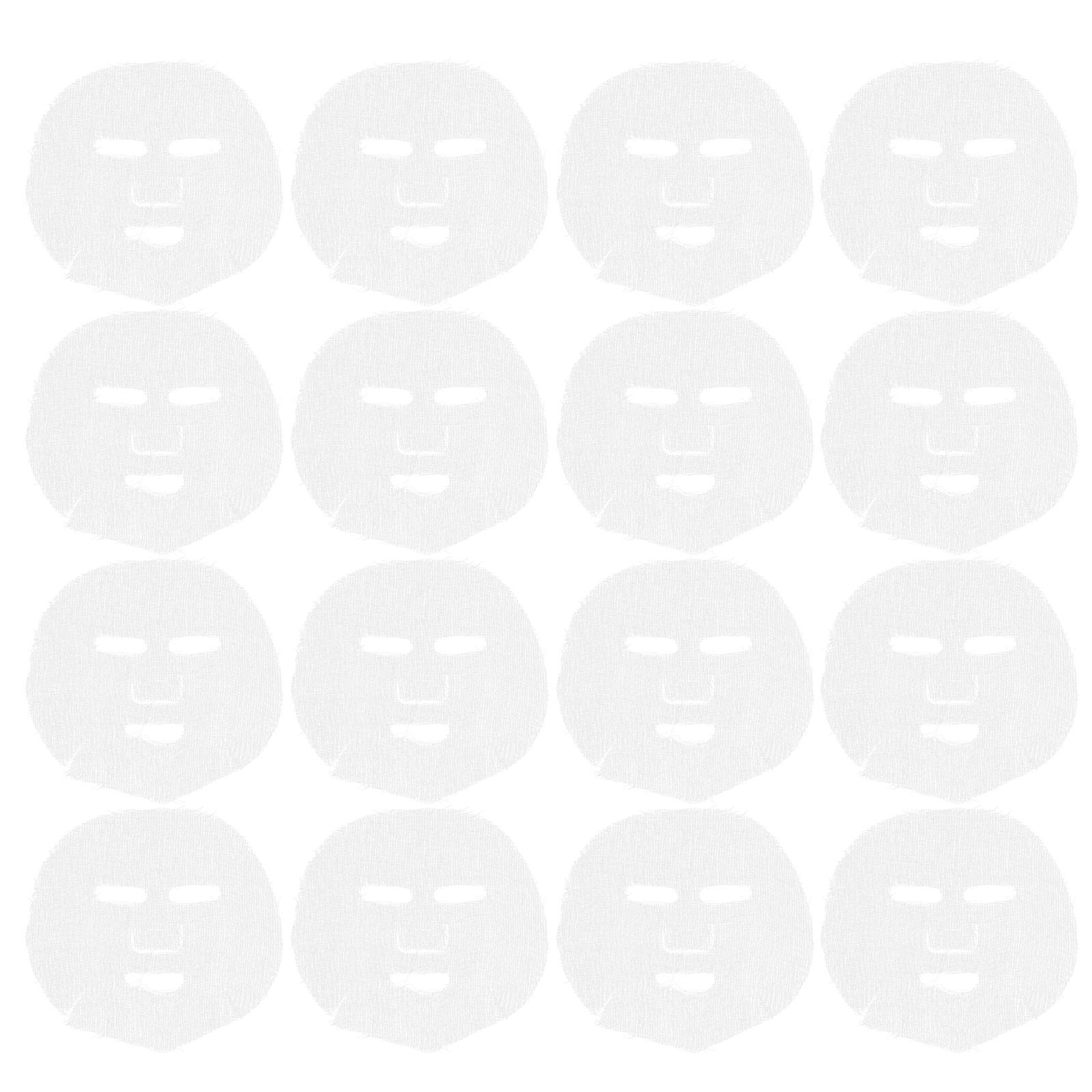 HONMEET Skin Care Mask Sheets Facial Gauze White 50Pcs 8.9X7.7In ...