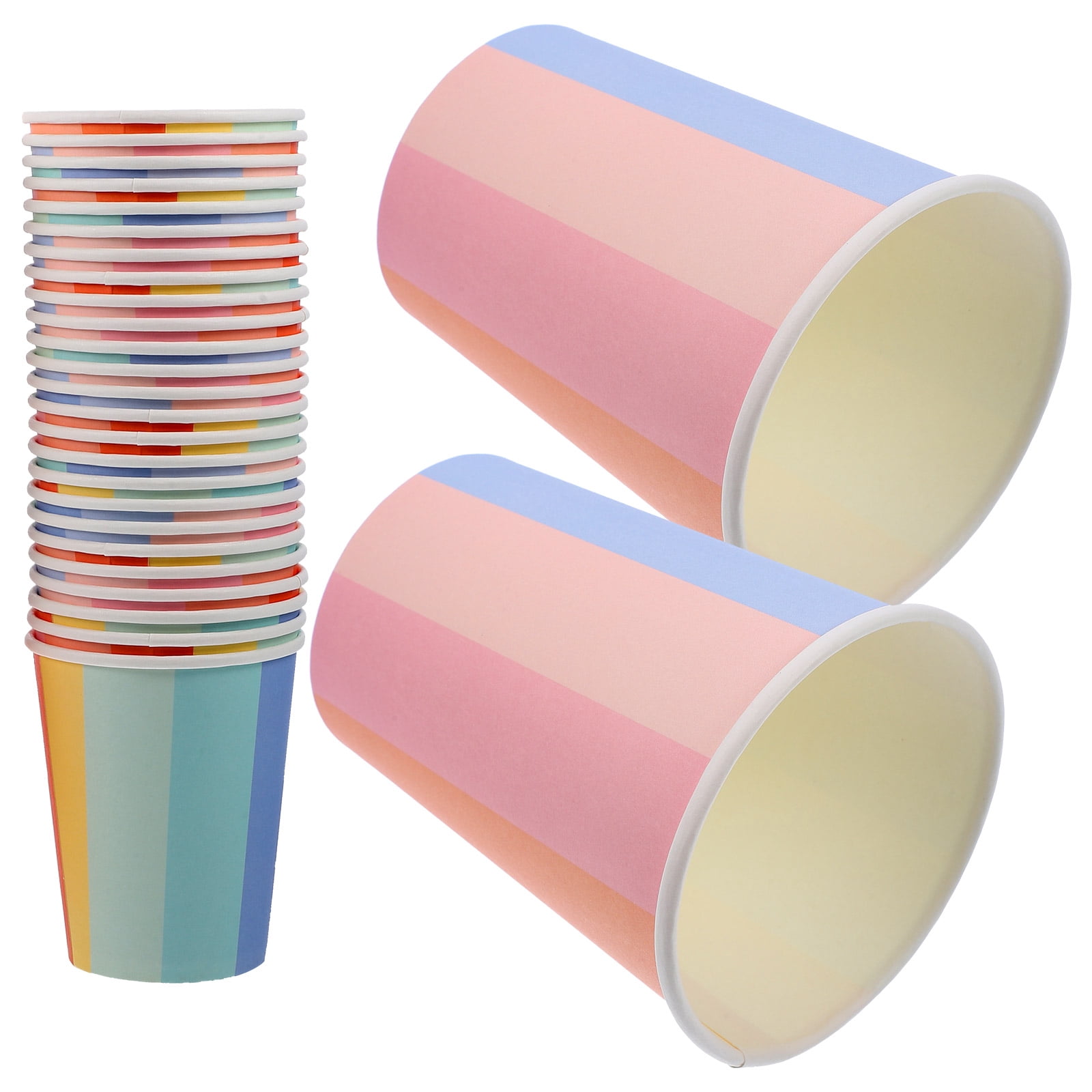 HONMEET Durable Paper Cups for Dessert Use Lightweight Portable with ...