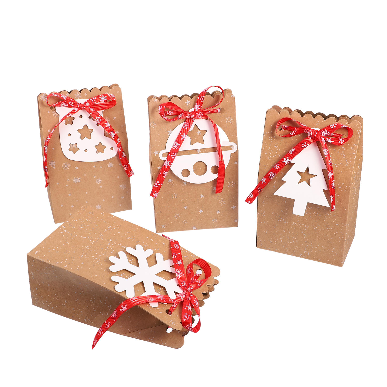 HONMEET 55Pack Treat Bags for Families and Friends in Rectangular Shape ...