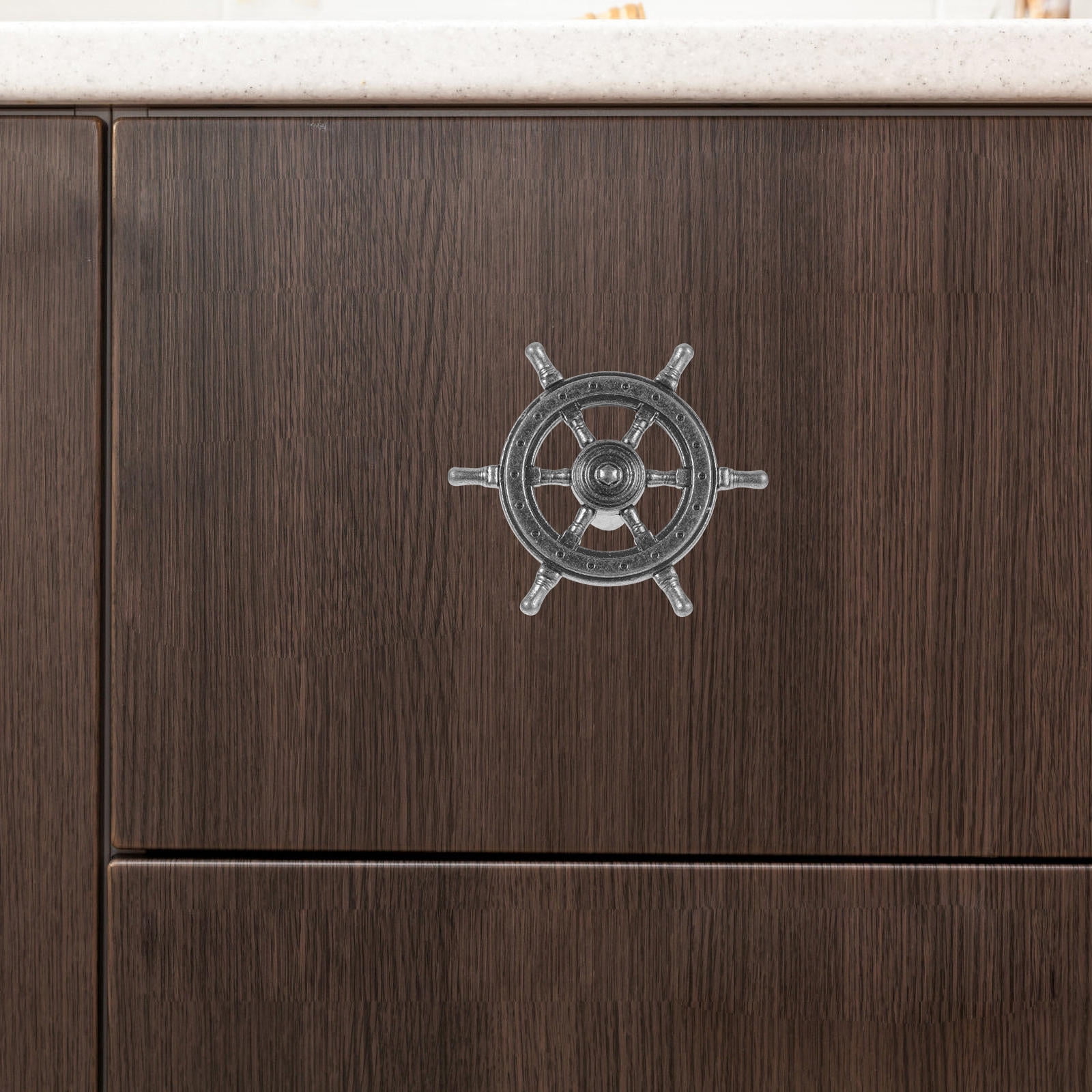 HONMEET Cabinet Knobs Pull Handles Zinc Alloy 5Set 2.1X2.1X1in ...