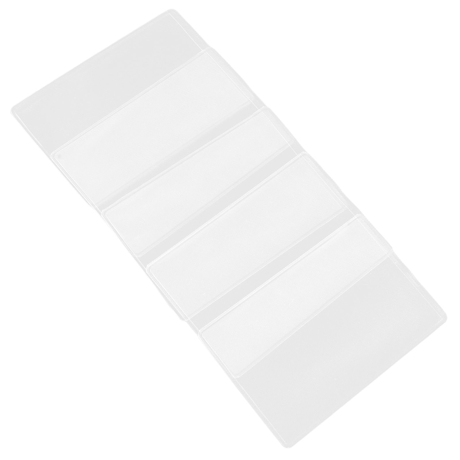 HONMEET 5Pcs Protective Card Sleeves Rectangle Shape PVC Material for ...