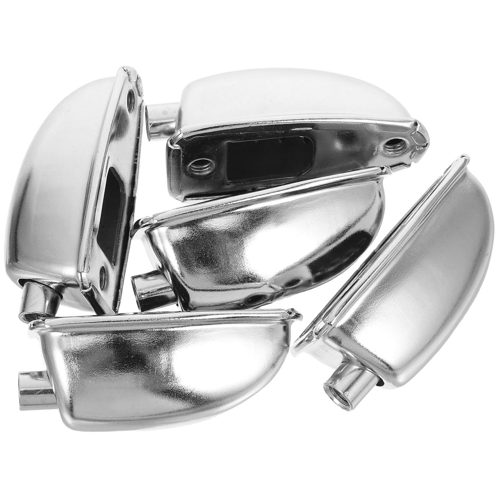 HONMEET 5pcs Snare Lugs Drum Set Accessories Silver Iron Durability ...