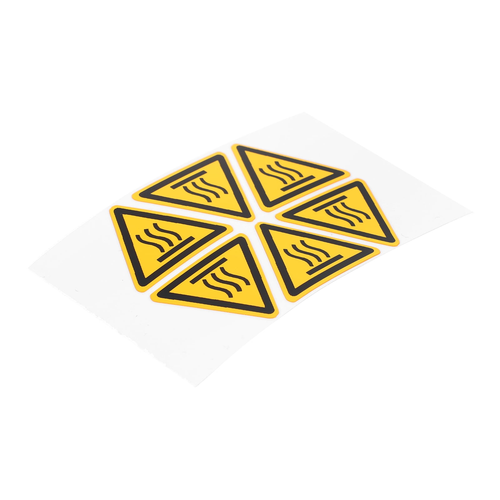 HONMEET 6Pack Label Sticker Equilateral Triangle for Businesses and ...