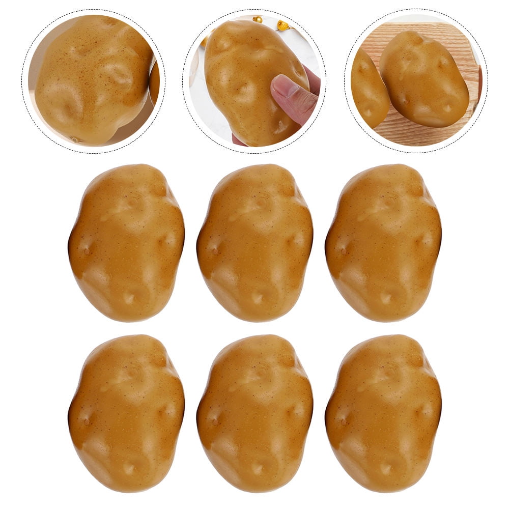 HONMEET Lifelike Fake Vegetables Art Training Props for Children 6Pcs 3 ...