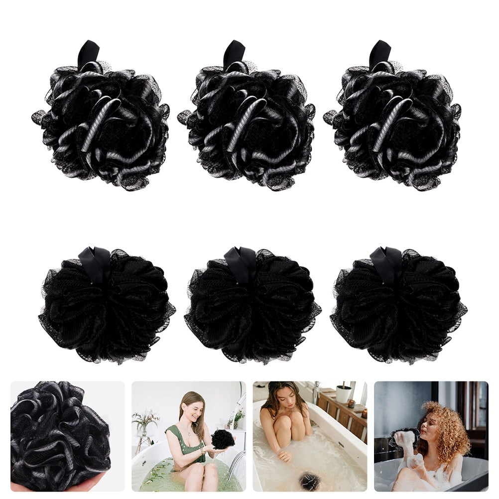 HONMEET Dead Skin Removal Bath Loofah Sponges Assorted Color 6Pcs 5.5x4 ...