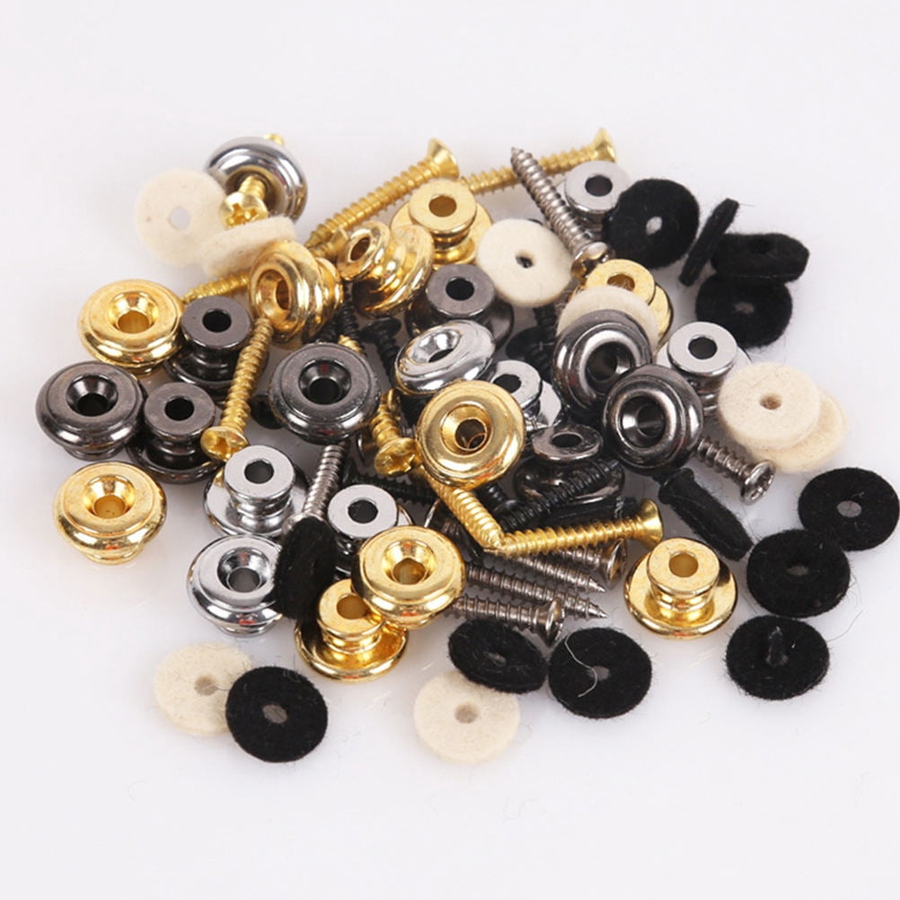HONMEET Guitar Locks Metal Golden 6pcs - Walmart.com