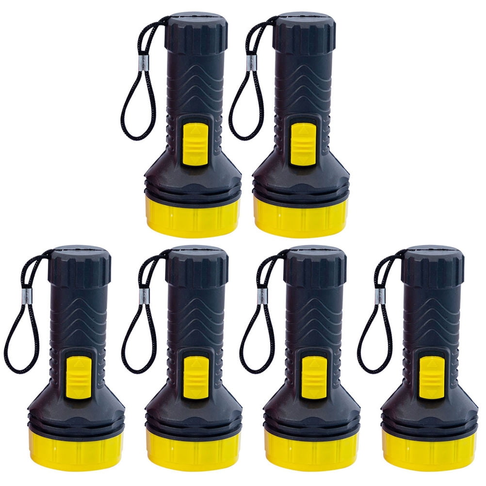 HONMEET Mini Led Flashlight Plastic 6Pcs for Home Outdoor - Walmart.com