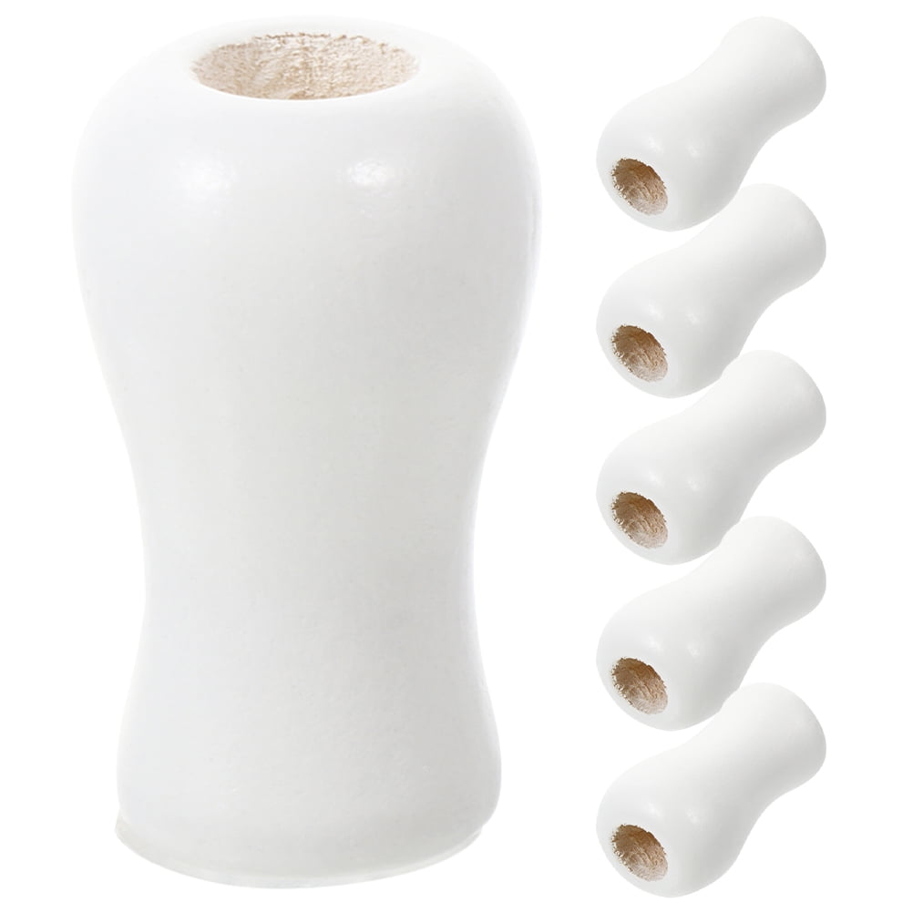HONMEET Blind Cord Pull Ends Window Blind Wooden Cord Tassels White ...