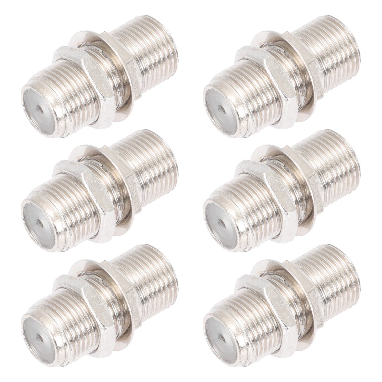 HONMEET 6sets Type Coax Cable Connector Plug Cable Adapter For Cable ...