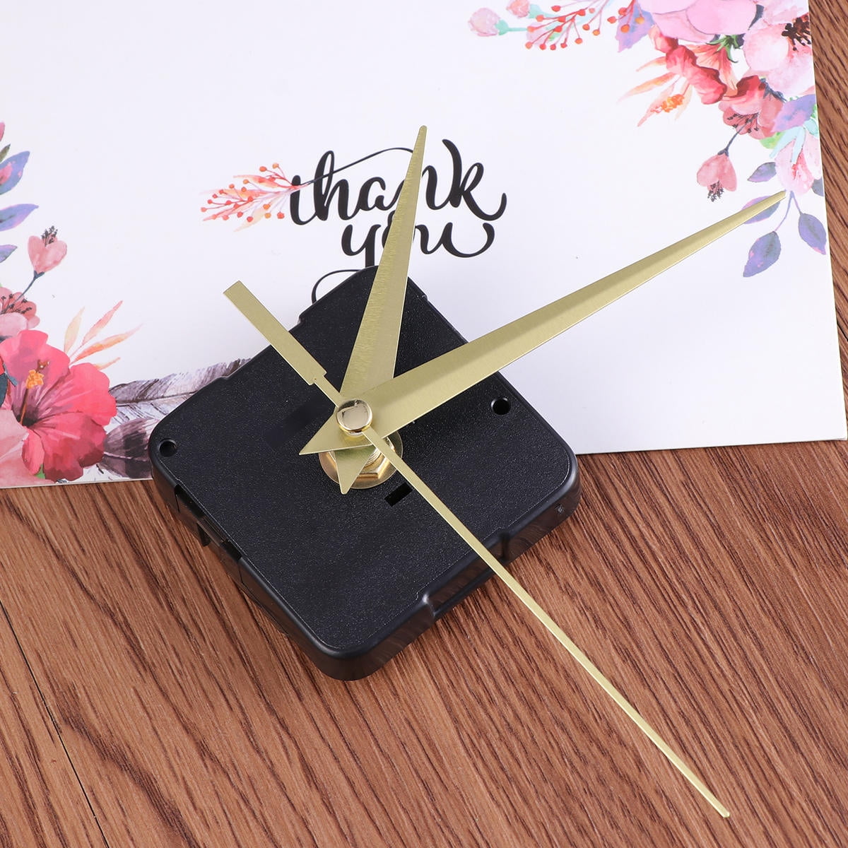 HONMEET 7Pcs Clock Movements for Replacement Clock Mechanism Black ...