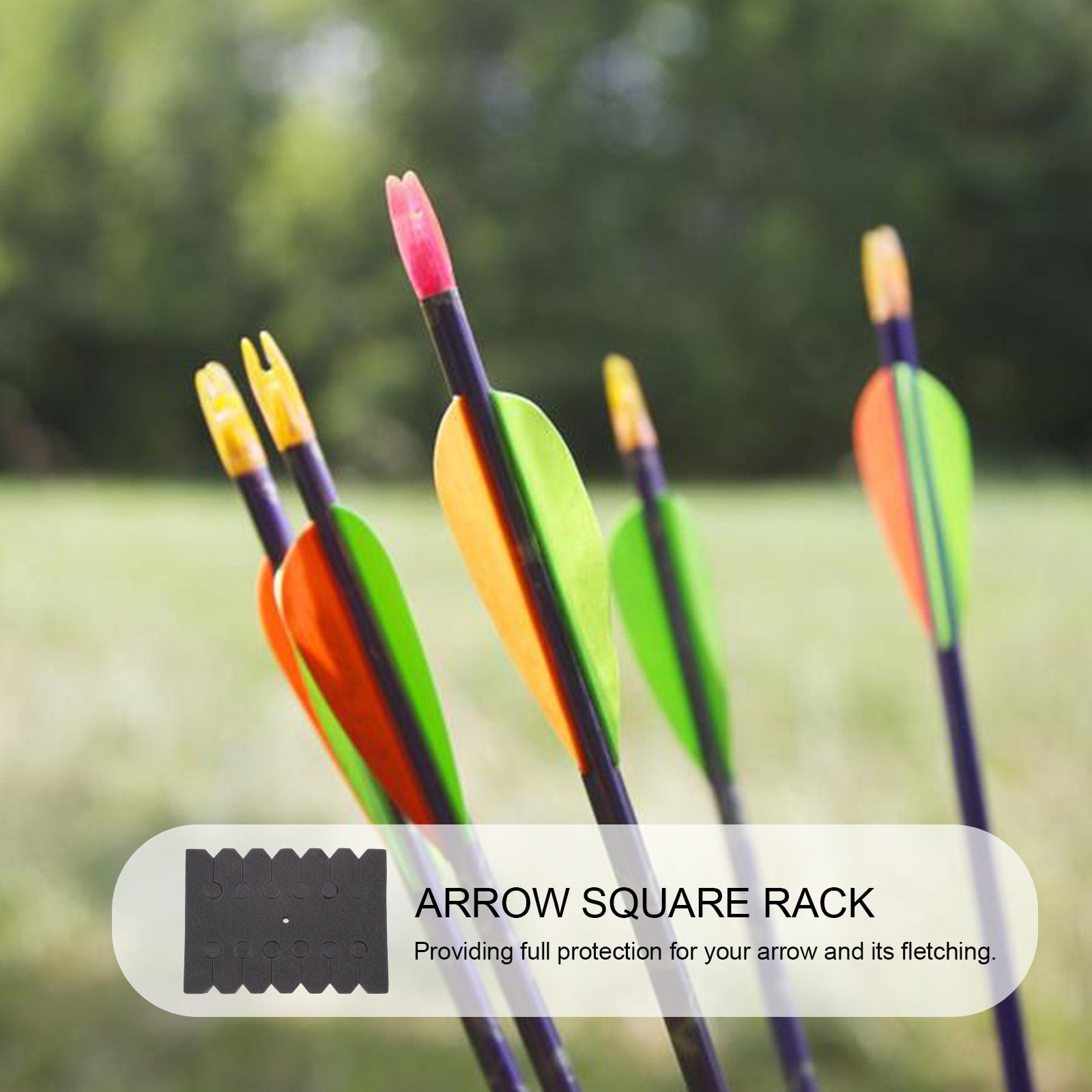 HONMEET 7Pcs Black Eva Sponge Arrow Separator Archery Accessories ...