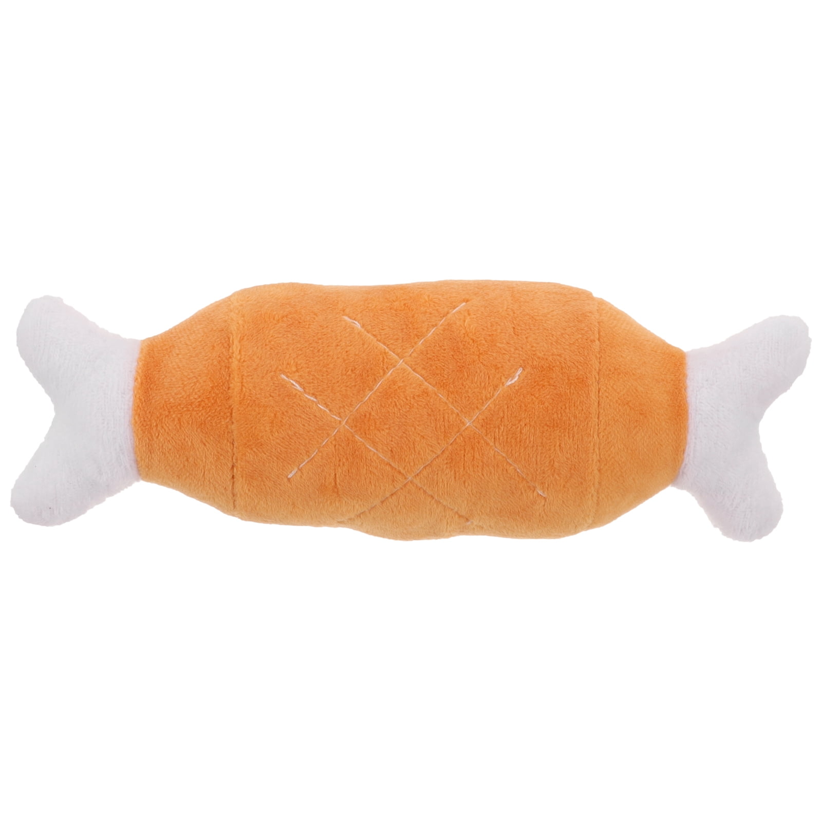 HONMEET 7Pcs Plush Chicken Leg Shaped Squeaky Dog Toy for Puppies Chew ...
