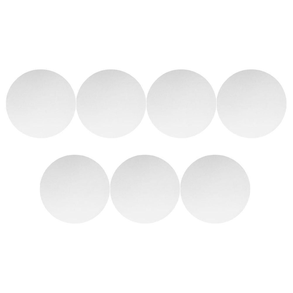 HONMEET 7-Pack Round White Cardboard Cake Bases, Sturdy and Food Safe ...