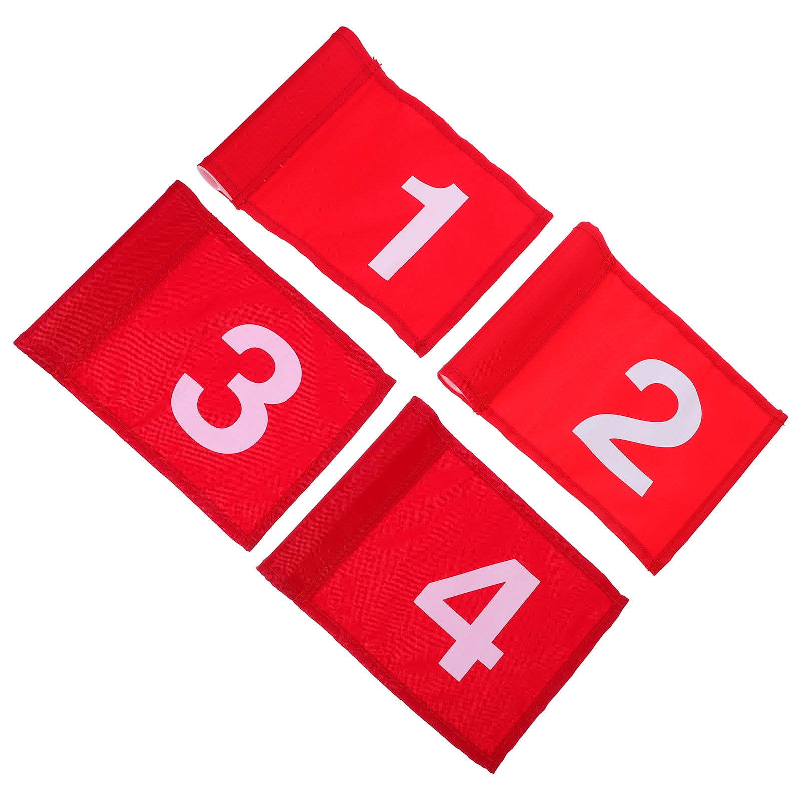 HONMEET Anti-Wear Nylon Material Golfing Flags Portable Mini Golf Flags ...