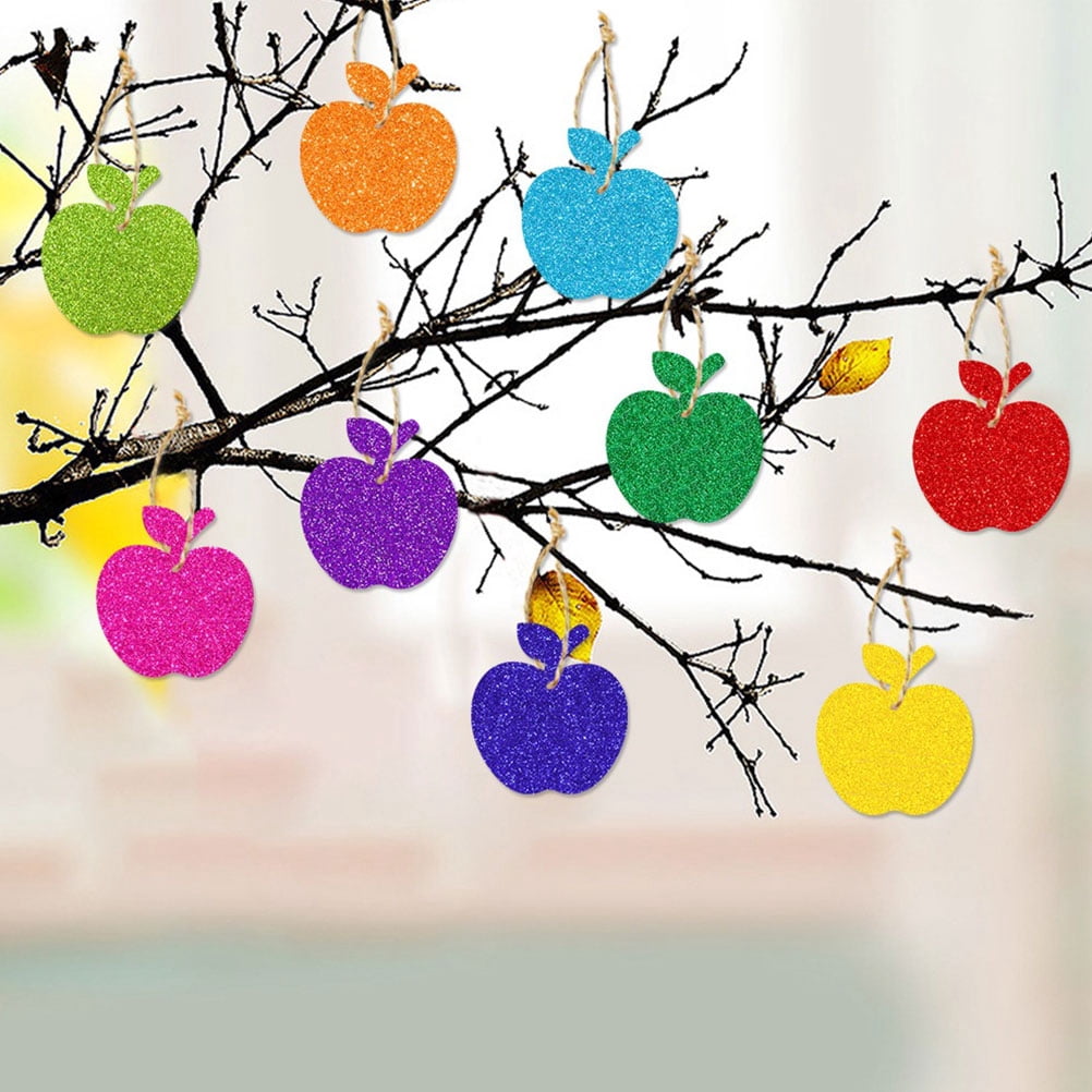 HONMEET Apple Classroom Decor Assorted Color 5.9x5.4x0.04in for ...