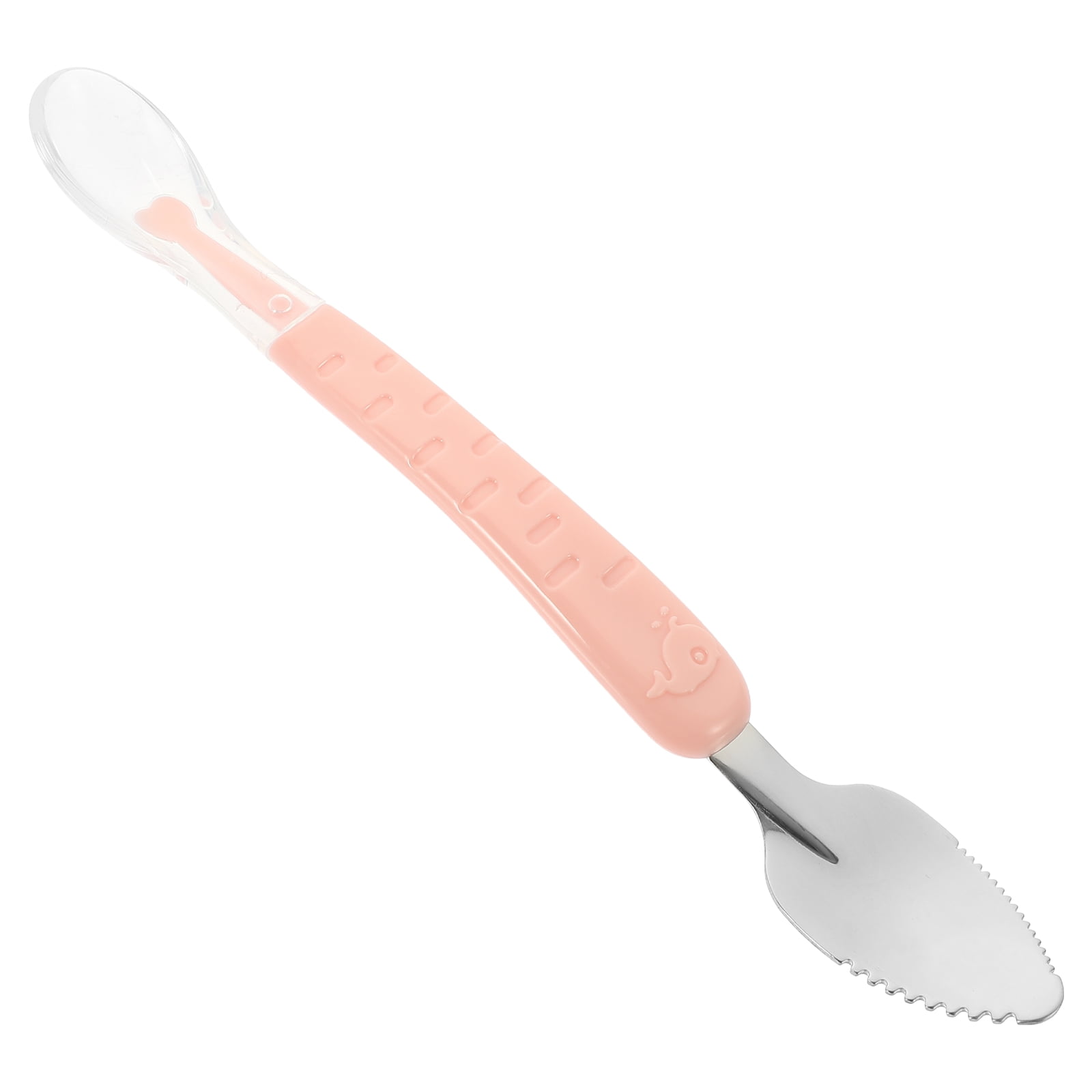 HONMEET Baby Complementary Food Spoon Double-head Pink PP 1Pcs 8.7x1 ...